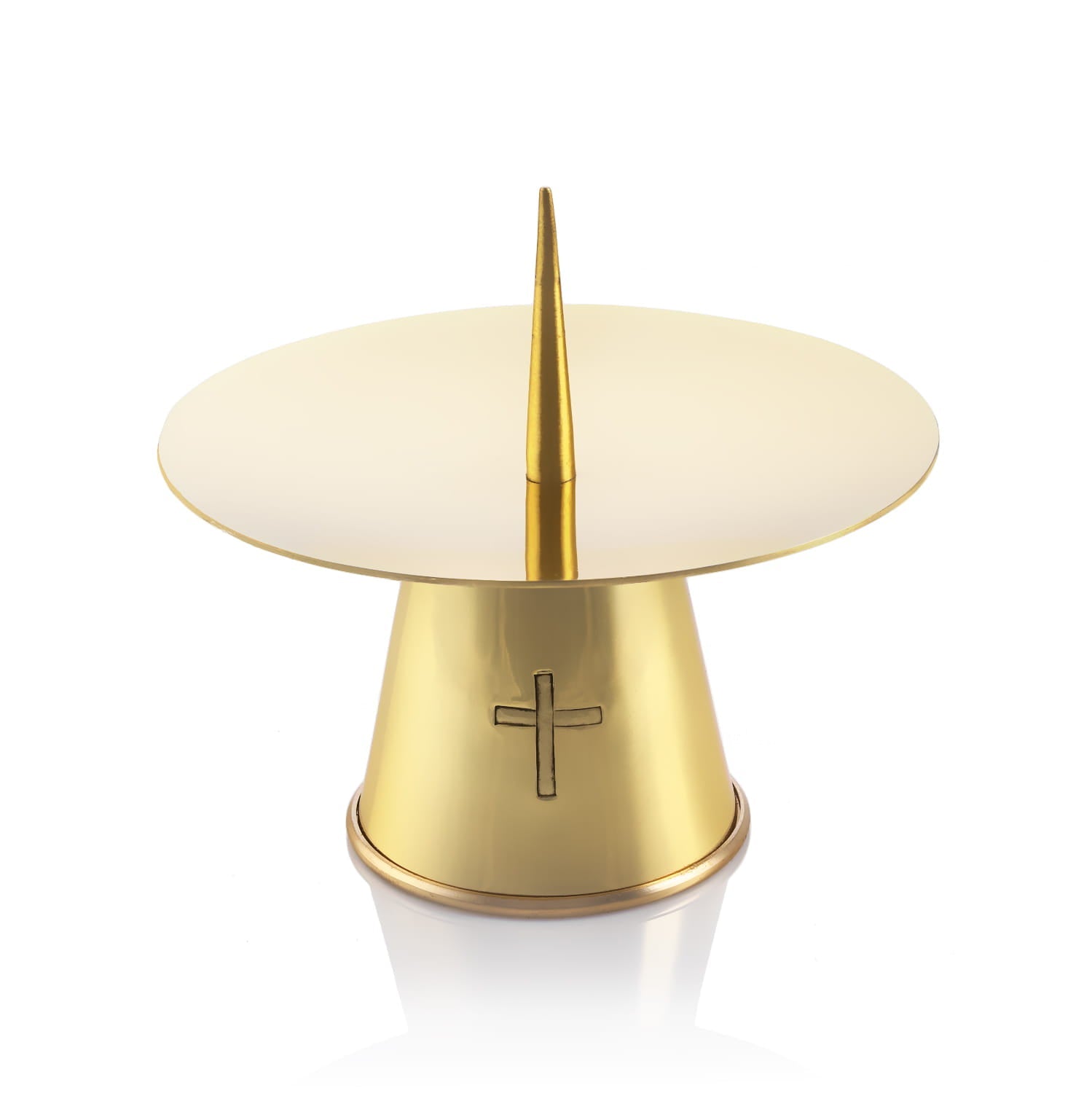 Candlestick - brass | CHASUBLES.COM