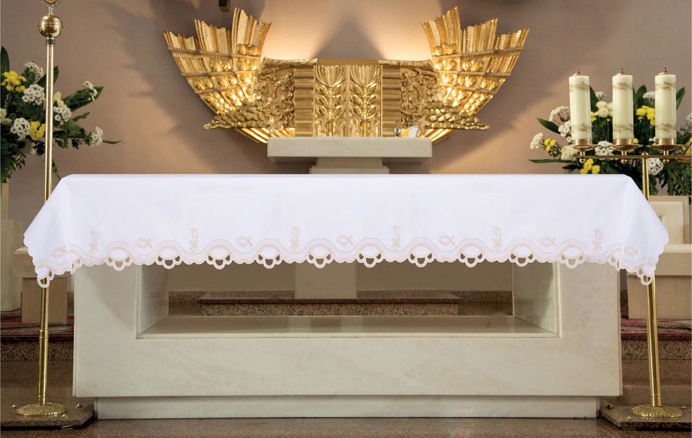 Altar Cloth Eucharistic Motif