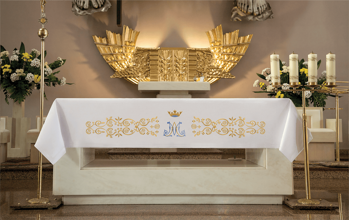 Altar Cloth Mary Gold