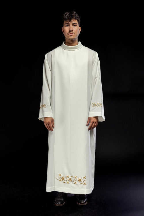 Clergy Alb Neck Collar - HaftinaUSA