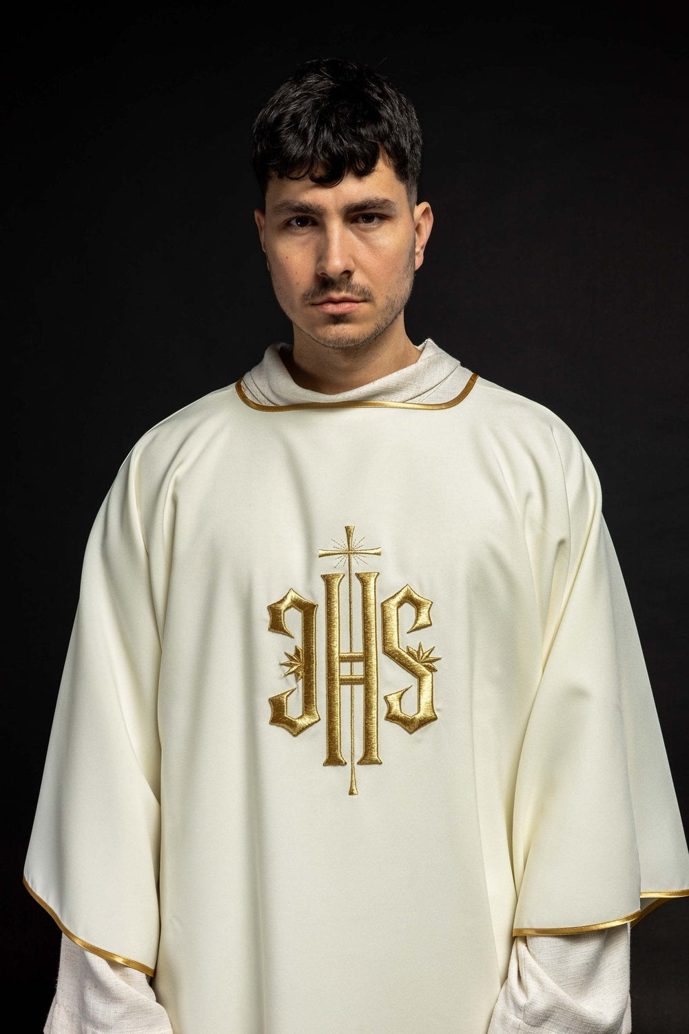 Dalmatic Gold IHS Embroidery