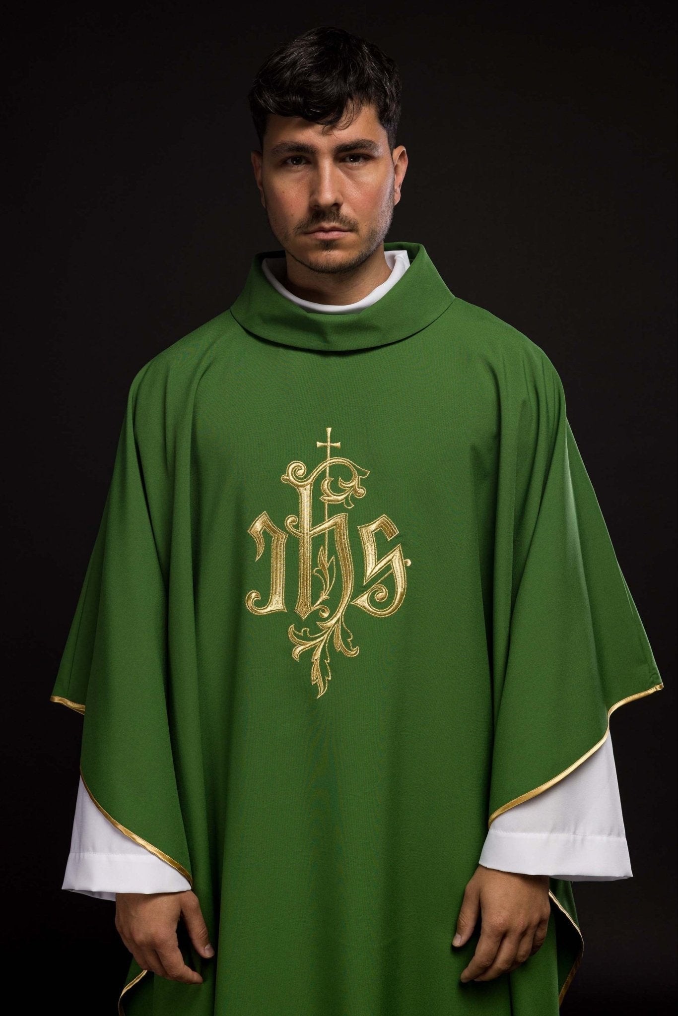 Green Chasuble JHS Design