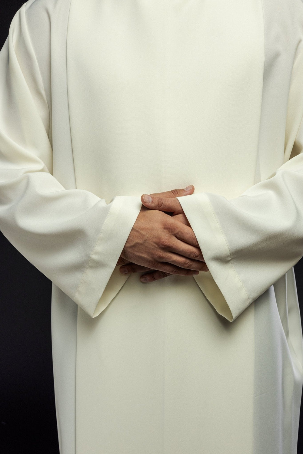 Embroidered Priest Alb Ecru Collar