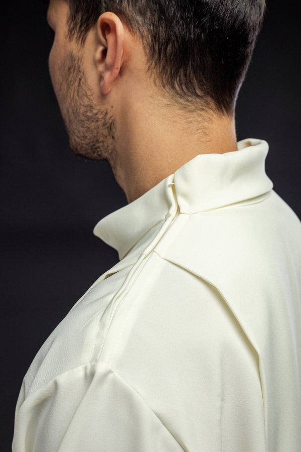 Embroidered Priest Alb Ecru Collar