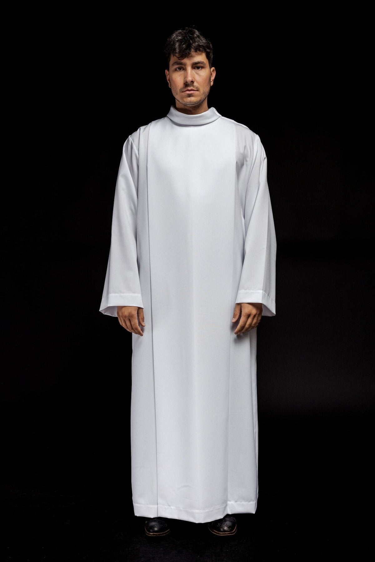 Embroidered Priest Alb White