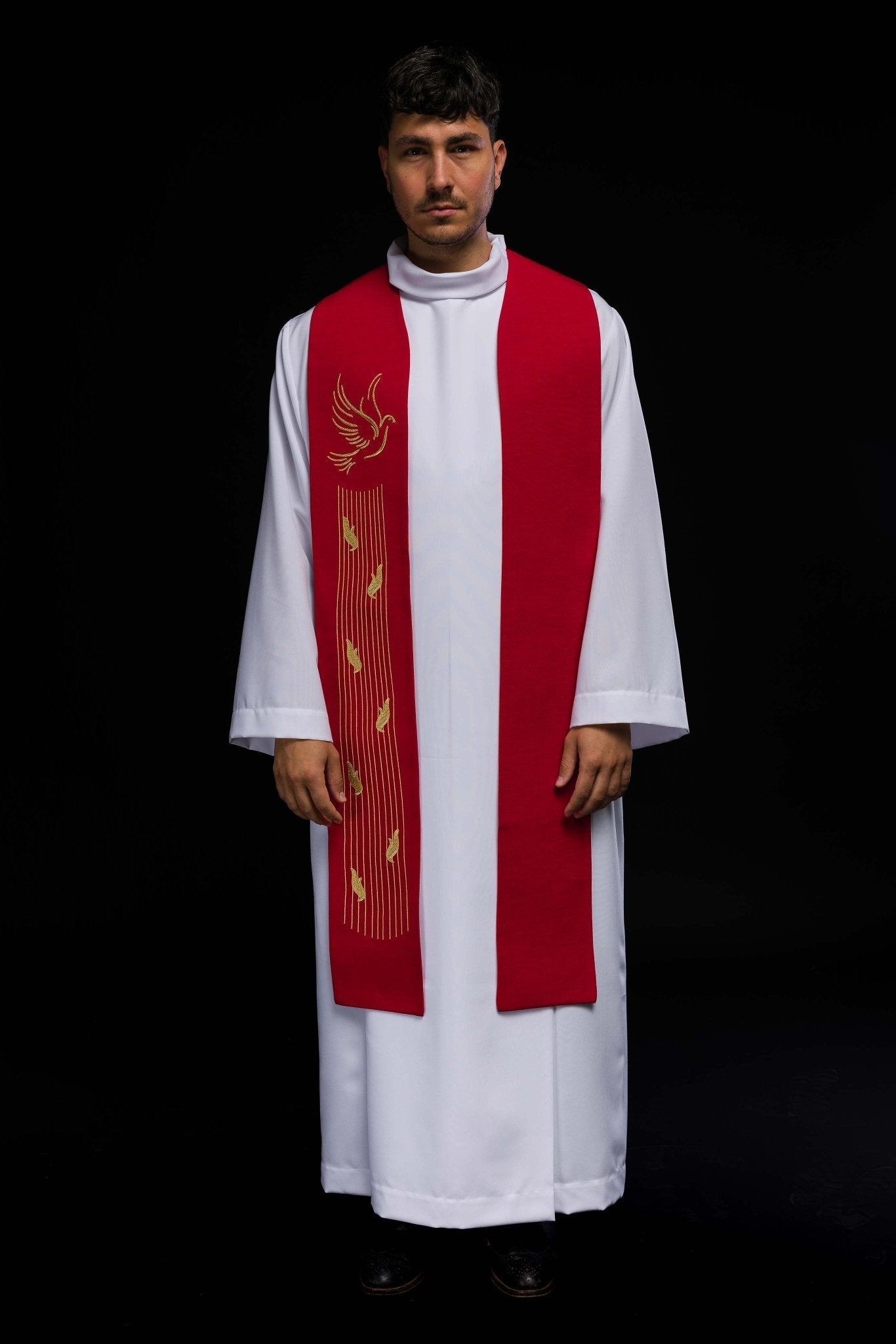 Red Holy Spirit Stole