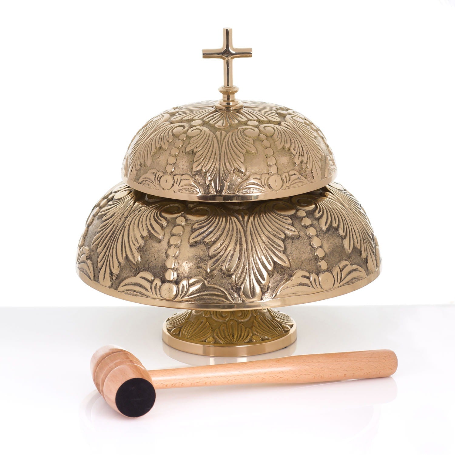 Two-tone Gong - Decorated - Mallet